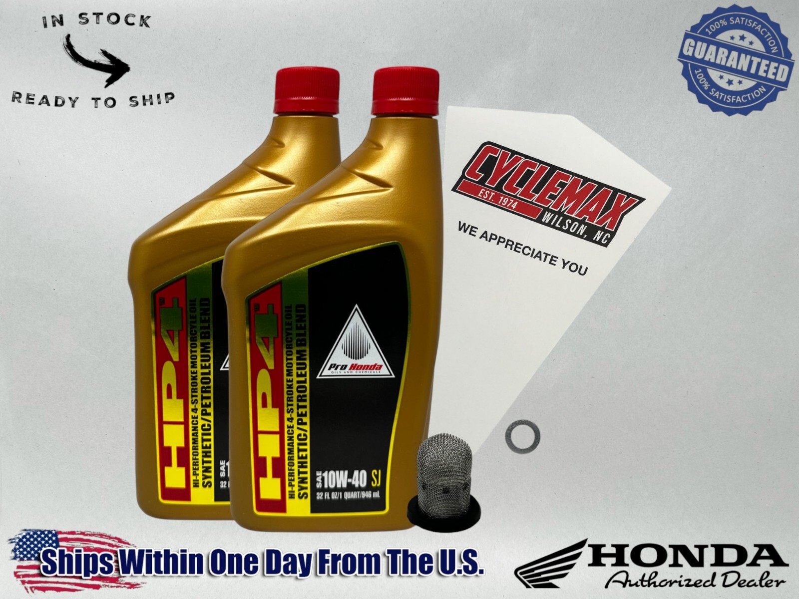Cyclemax Semi Synthetic Oil Change Kit fits 2003-2025 Honda Ruckus | eBay
