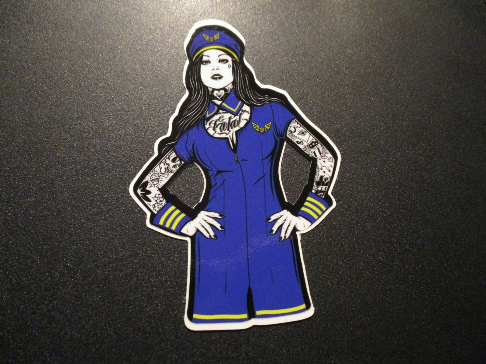 FATAL Aviator 5 X 3.25" STICKER skate skateboard helmet decal | eBay