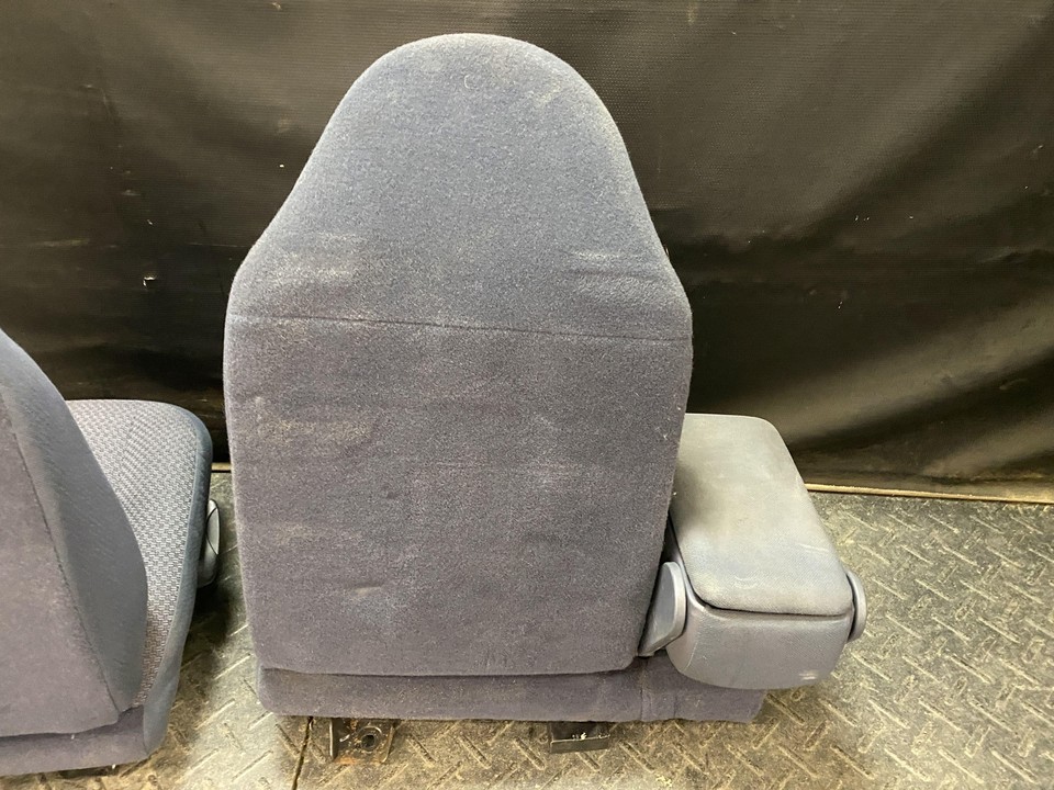 1998-2002 Ford Ranger 2 Door Front Driver & Passenger Denim Blue Cloth ...