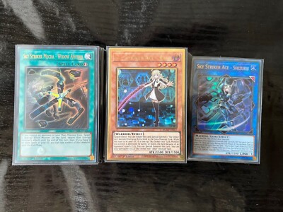 Yugioh Complete Sky Striker Deck + Extra Deck *Tournament Ready* **HOT ...