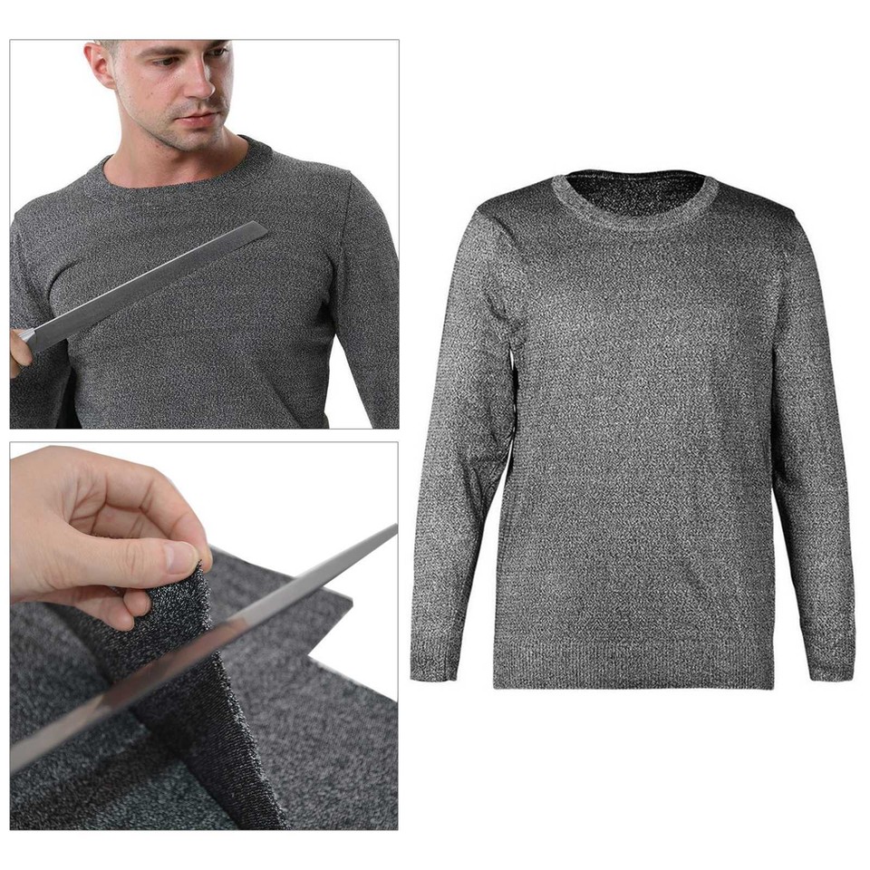 Cut Resistant Anti Slash Clothes Level 5 Protective Equipment Round ...