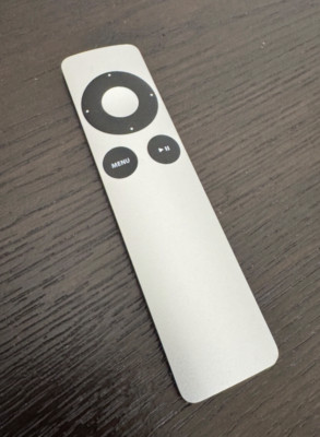 Genuine Apple TV Remote Control A1294 Apple TV Silver UNTESTED Ships ...