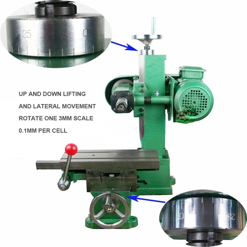Desktop Milling Machine Horizontal Grinder Saw Blade Light Milling ...
