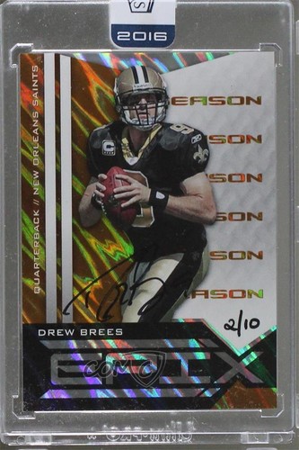 2016 Panini Honors Recollection Collection /10 Drew Brees #10PE-27 ...