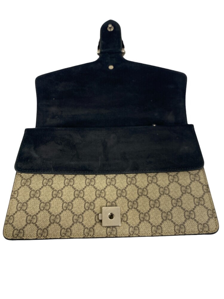 GUCCI GG Supreme Monogram Small Dionysus Shoulder Bag… - Gem