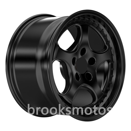 19" CLASSIC WIDE SATIN BLACK WHEELS RIMS FITS PORSCHE 996 997 911 WIDE ...