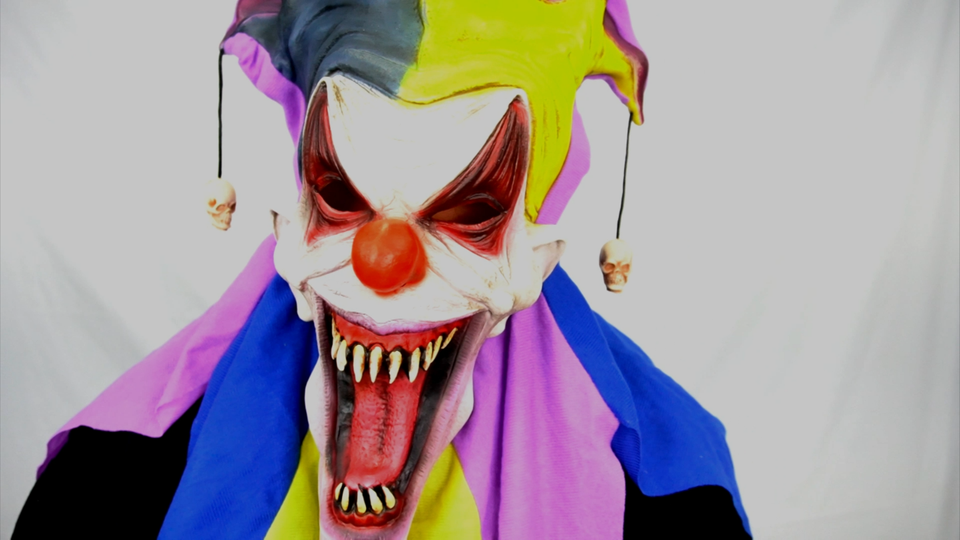 Halloween Clown Mask Killer Scary Clown Adult Full Latex Evil Realistic ...