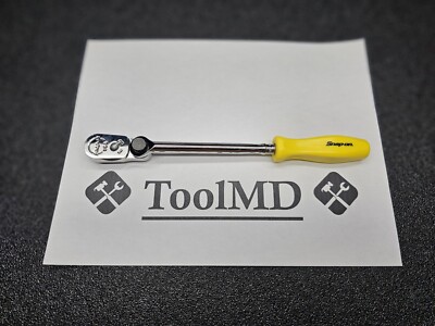 Snap-on Tools USA CLASSIC YELLOW 1/4" Drive Hard Multi-Position Ratchet ...