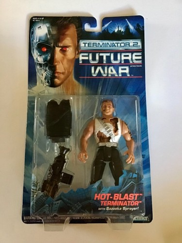 TERMINATOR 2 FUTURE WAR HOT-BLAST TERMINATOR w/Bazooka Sprayer 1992 ...