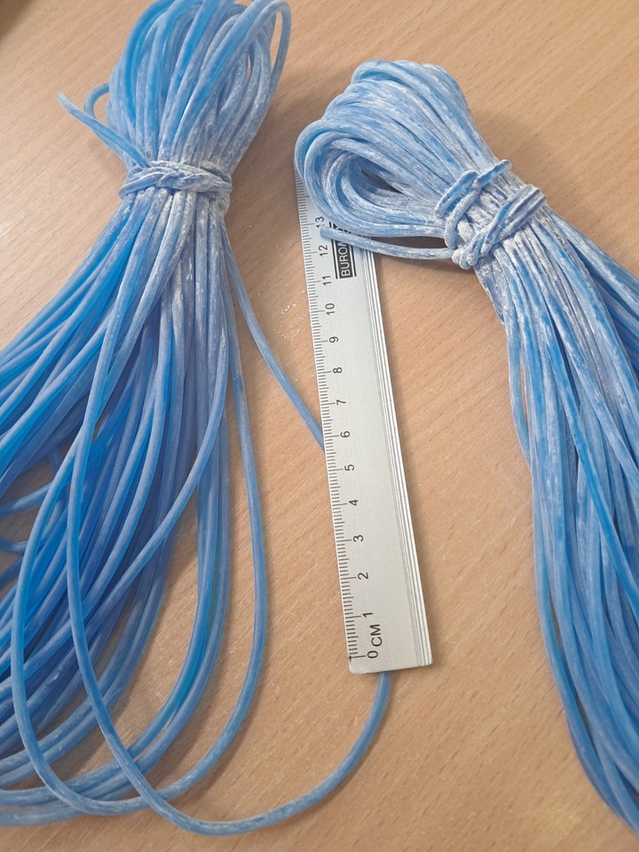 2 Pcs In Lot Fishing Rubber Line 18 m 2.5mm Rubber For Fishing | eBay