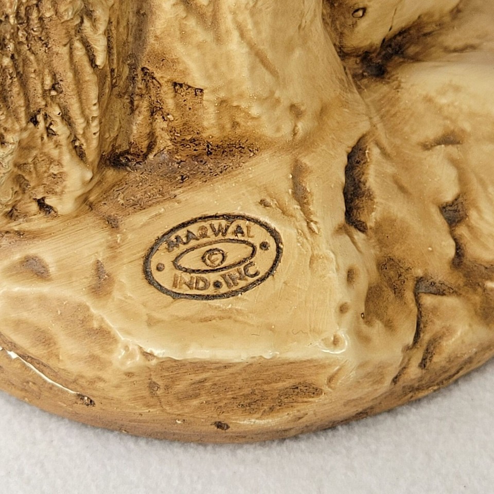 Marwal Industries Cast Chalkware Fisherman Fish Monger Man & Woman ...