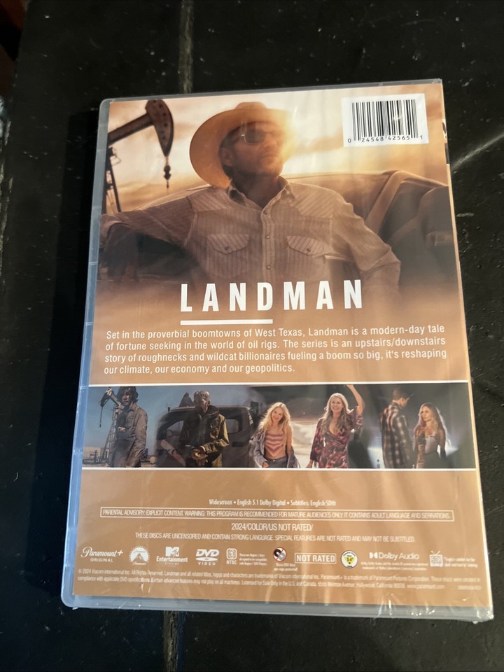 Landman Season One DVD (2024— Brand New. Sealed. | eBay