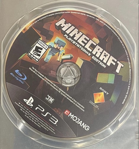 Minecraft -- PlayStation 3 Edition (Sony PlayStation 3, 2014 ...