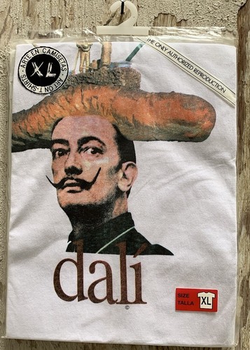 90s Vintage Deadstock NOS Salvador Dali Art Museum T Shirt XL dali ...