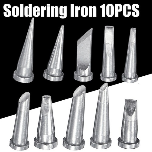 10Pc Soldering Iron Tip Set For Weller WSD81 WD1000 WSP80 WP80 LT Tips ...
