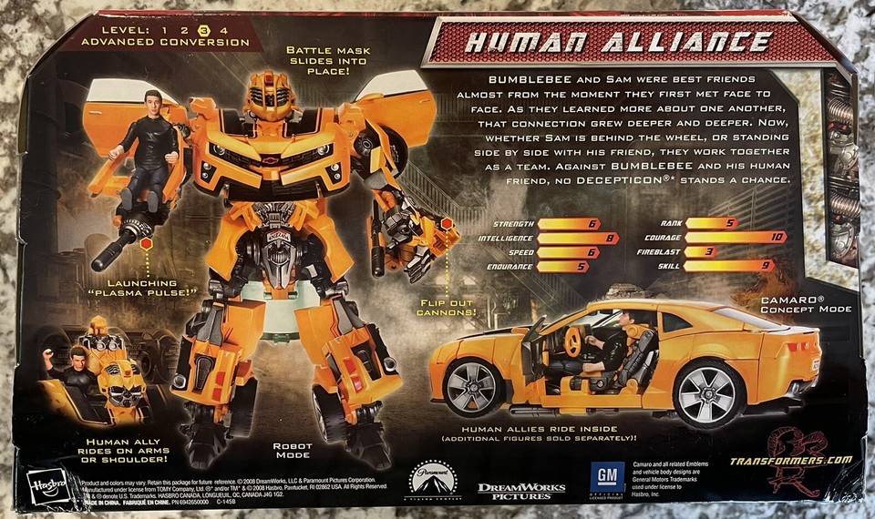 Transformers Revenge of the Fallen Human Alliance Bumblebee with Sam ...