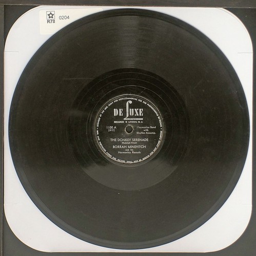 Borrah Minevitch - The Donkey Serenade - Vintage 10" shellac 78 rpm ...