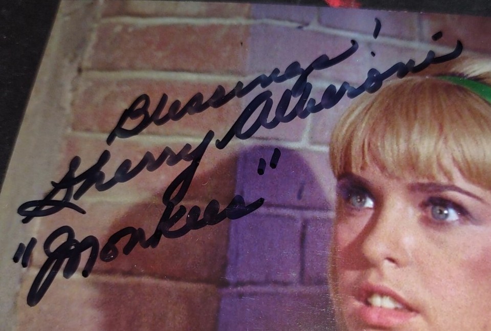 SHERRY ALBERONI ICONIC ACTRESS VINTAGE SIGNED THE MONKEES T.V. SHOW 4X6 ...