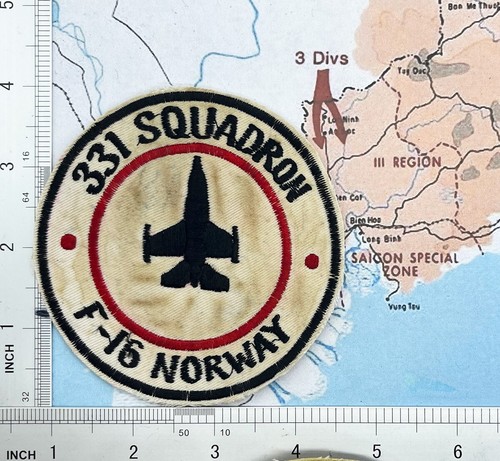 patch , 331 squadron patch , f16 , norway patch , usaf , c5-196 | eBay