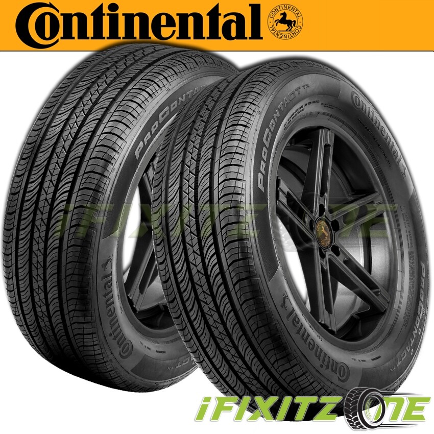 2 Continental ProContact TX All Season Grand Touring 245/45R18 100H XL ...