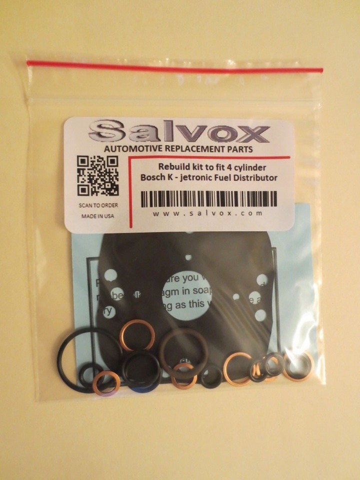 REBUILD KIT TO REPAIR BOSCH K JETRONIC fuel metering distributor ...