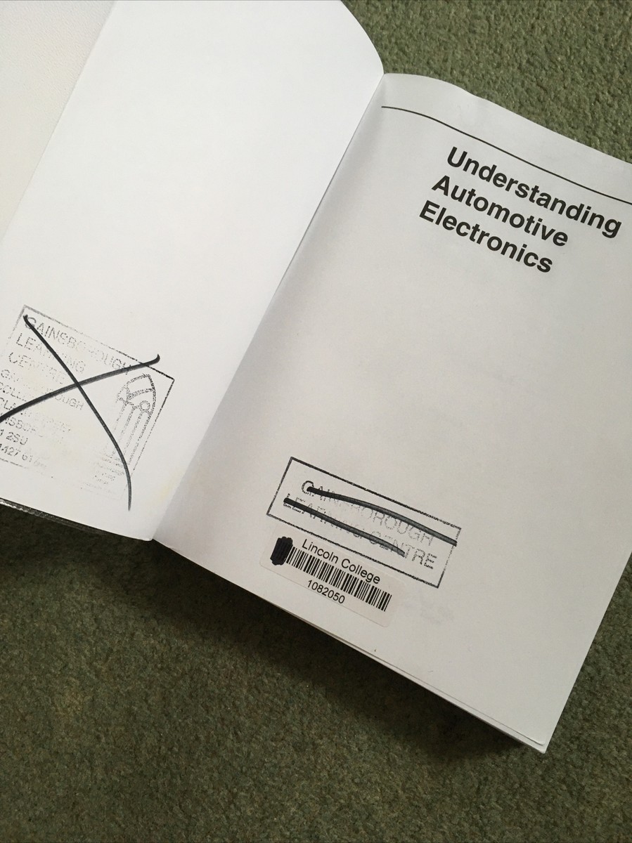 Understanding Automotive Electronics By William B Ribbens