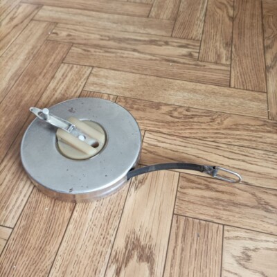 Vintage soviet Iron Tape measure 20m USSR | eBay