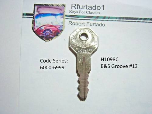 O.E. B&S Key Blank for 1934 1935 Cadillac & La Salle, Oldsmobile 1934 ...