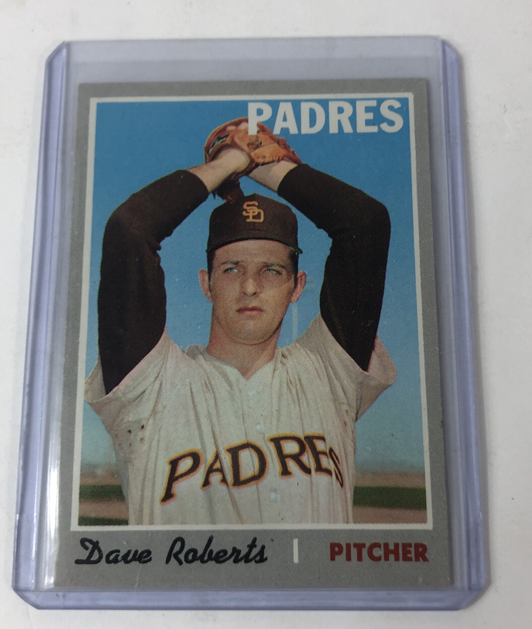 1970 TOPPS BASEBALL HIGH GRADE SET BREAK #151 DAVE ROBERTS PITCHER NMMT ...
