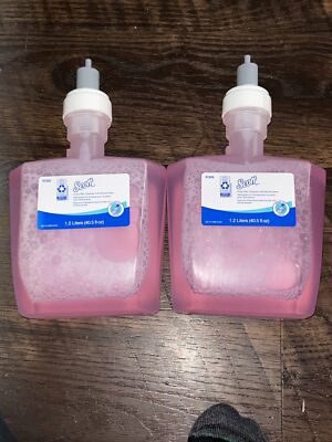 2 Refills Scott Foam Soap Skin Cleanser w/ Moisturizers 91592 1.2L Exp ...