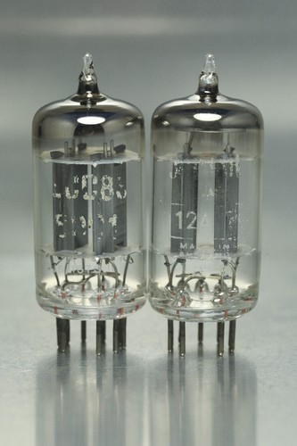 2x BRIMAR 12AX7 Valves Tubes Long-Plate Eq ECC83 CV492 B339 CV4004 ...