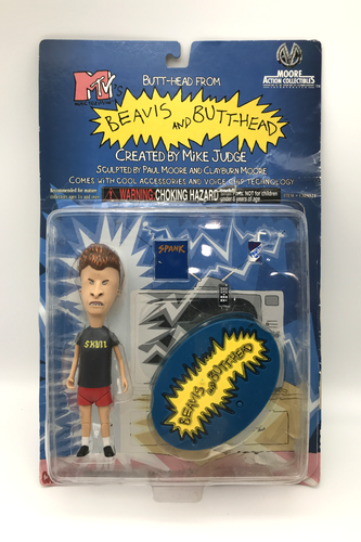 BUTT-HEAD MAC Moore Action Collectibles MTV’S Beavis & Butt-Head with ...