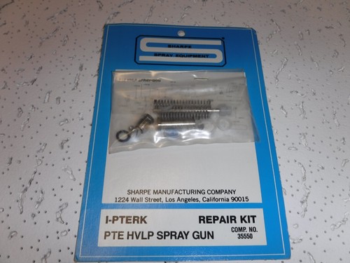 Sharpe Mfg. I-PTERK Repair Kit for PTE HVLP Paint Gun Part # 35550 ...