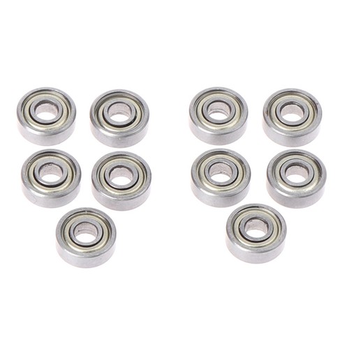 10pcs deep groove spherical carbon steel miniature bearings 695ZZ OF ...