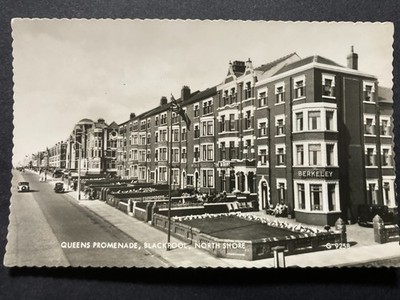 Queens Promenade Blackpool Lancashire Real Photo Vintage Postcard P53 ...
