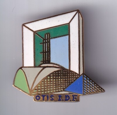 RARE PINS PIN'S .. ENTREPRISE OTIS FRANCE ASCENSEUR ELEVATOR ARCHE ...