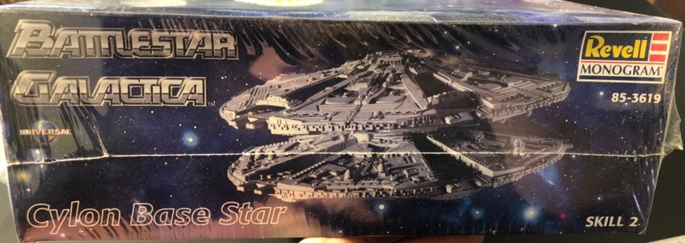 Revell Battlestar Galactica Cylon Base Star FS NEW Model Kit ‘Sullys ...