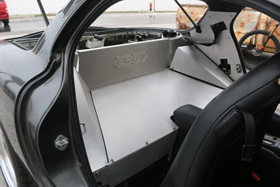 LRB Speed Mazda RX7 FD3S Rear Seat/Storage Bin Delete Aluminum CNC 93 ...