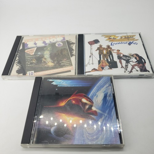 Lot of 3: ZZ TOP: Afterburner ZZ Top, Greatest Hits, Best of ZZ Top ...