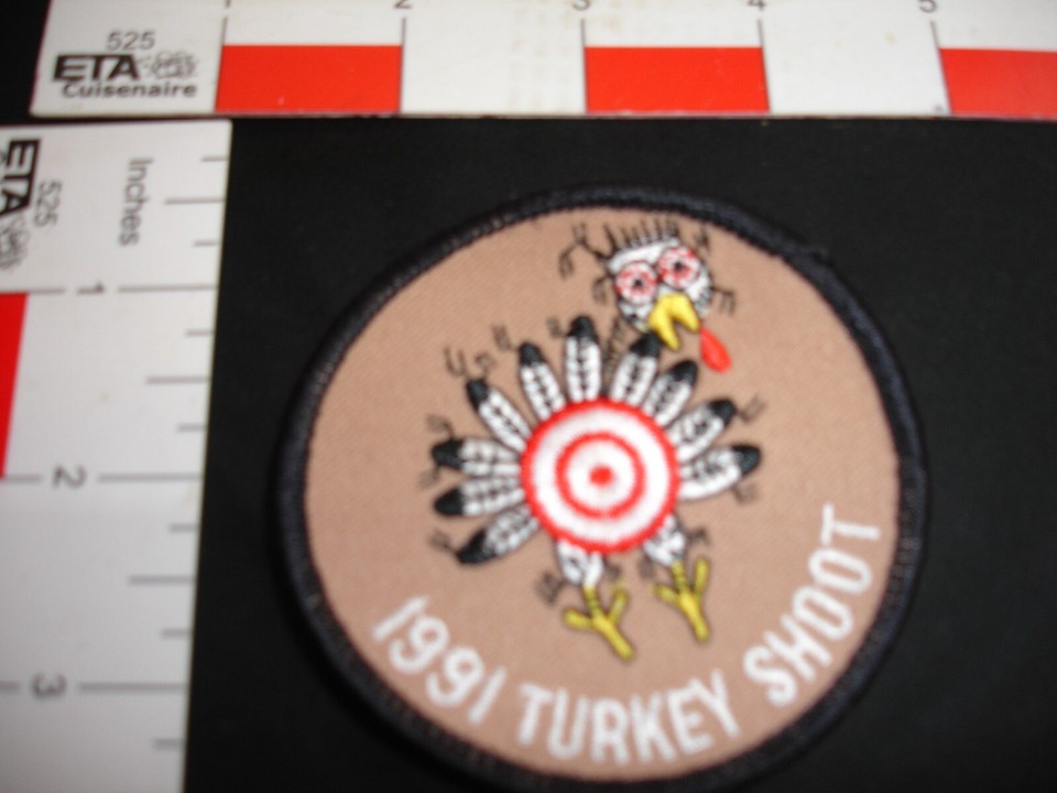 Turkey Shoot Vintage Patch 1991 hunting | eBay