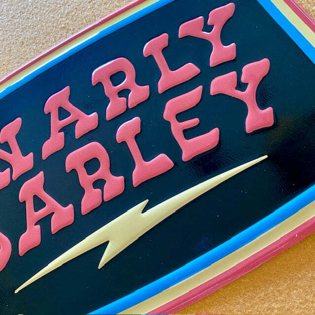 Gnarly Barley Brewing Co Tin Tacker Metal Beer Sign | eBay