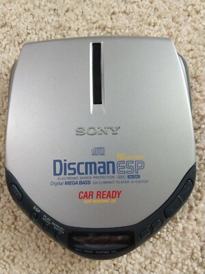 Sony Discman D-E307CK Compact Disc Player ESP Car Ready | eBay