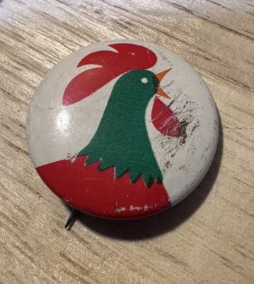 VINTAGE KELLOGG'S CORN FLAKES "CORNY THE ROOSTER" PINBACK BUTTON | eBay