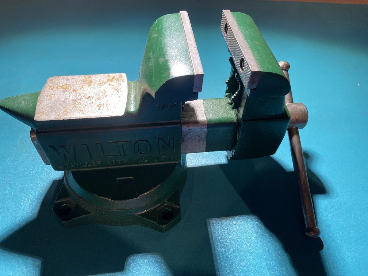Wilton 4quot Jaws Swivel Base Bench Vise Model 400 Machinist 4in Jaw
