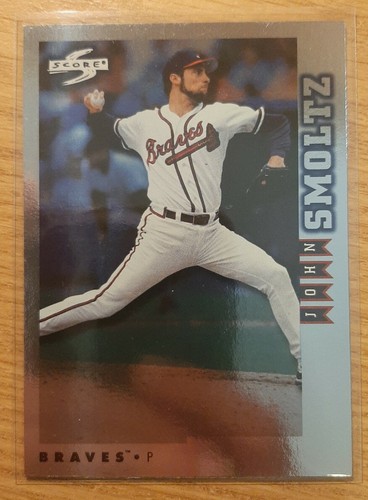 1998 SCORE ROOKIE TRADED SHOWCASE SERIES JOHN SMOLTZ #89 ATLANTA BRAVES ...