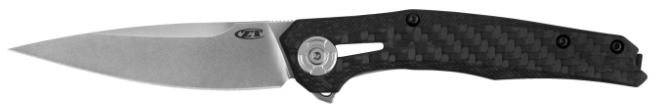 ZT Model 0707 Manual Folder Carbon Fiber/Titanium - 3.5" - Drop Point ...