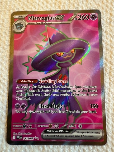 Mismagius ex 112/94 | Ultra Rare Card | Phantasmal Flames