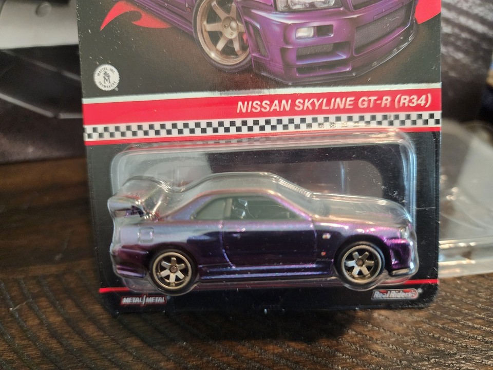 Purple Chameleon RLC Nissan Skyline GT-R (R34) 2024 Hot Wheels | eBay