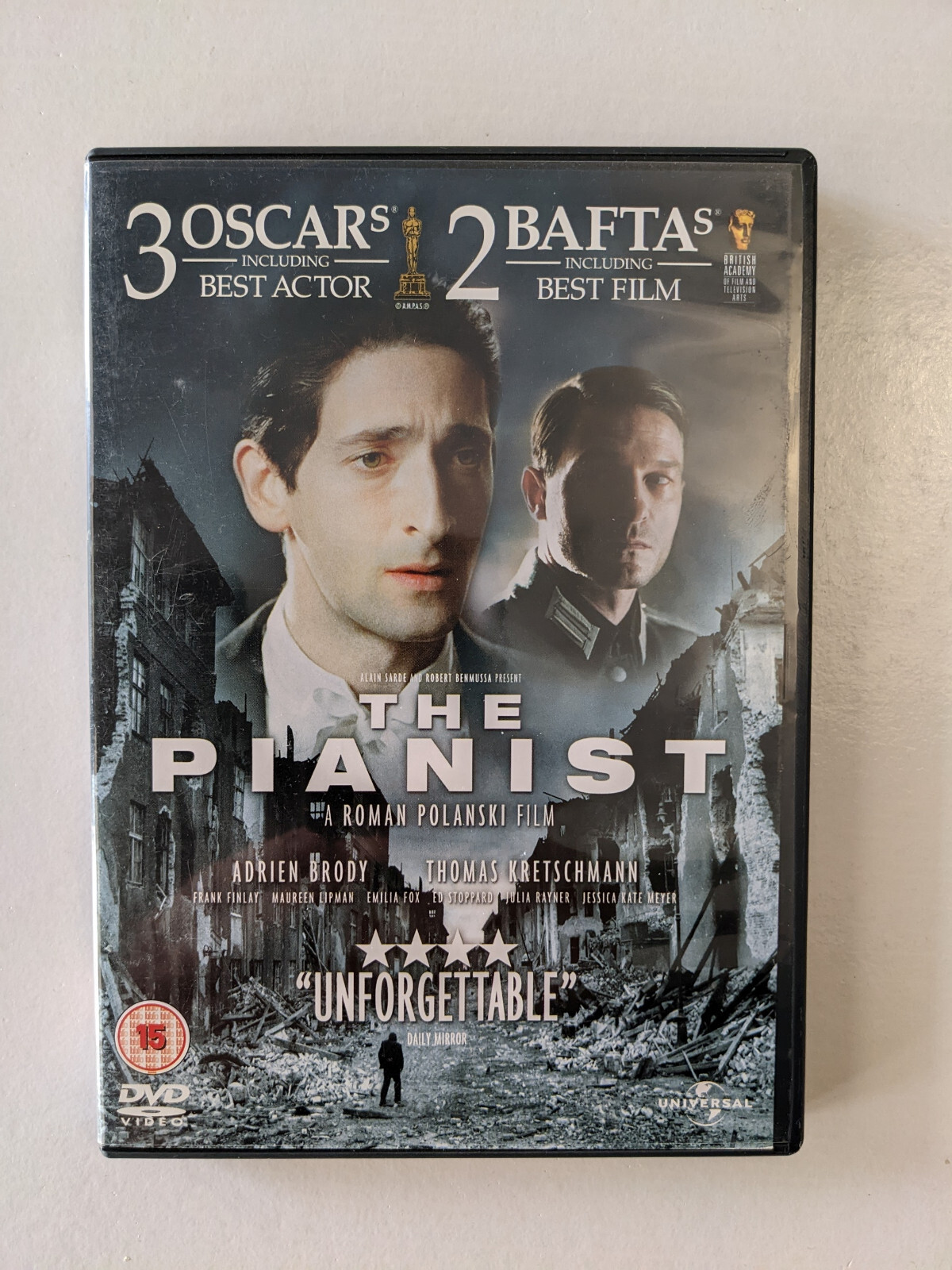 NOTE Region 2 PAL DVD | The Pianist 2002 | eBay Australia