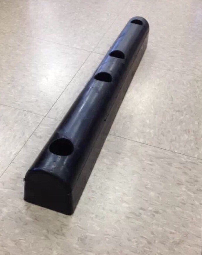 Rubber Dock Bumper Truck Trailer 24x3x3" Morgan Maxon Supreme Liftgate ...